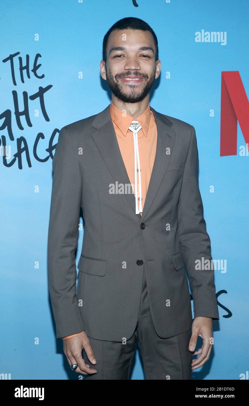 Hollywood, Ca. 24th Feb, 2020. Justice Smith, at Netflix's All the ...