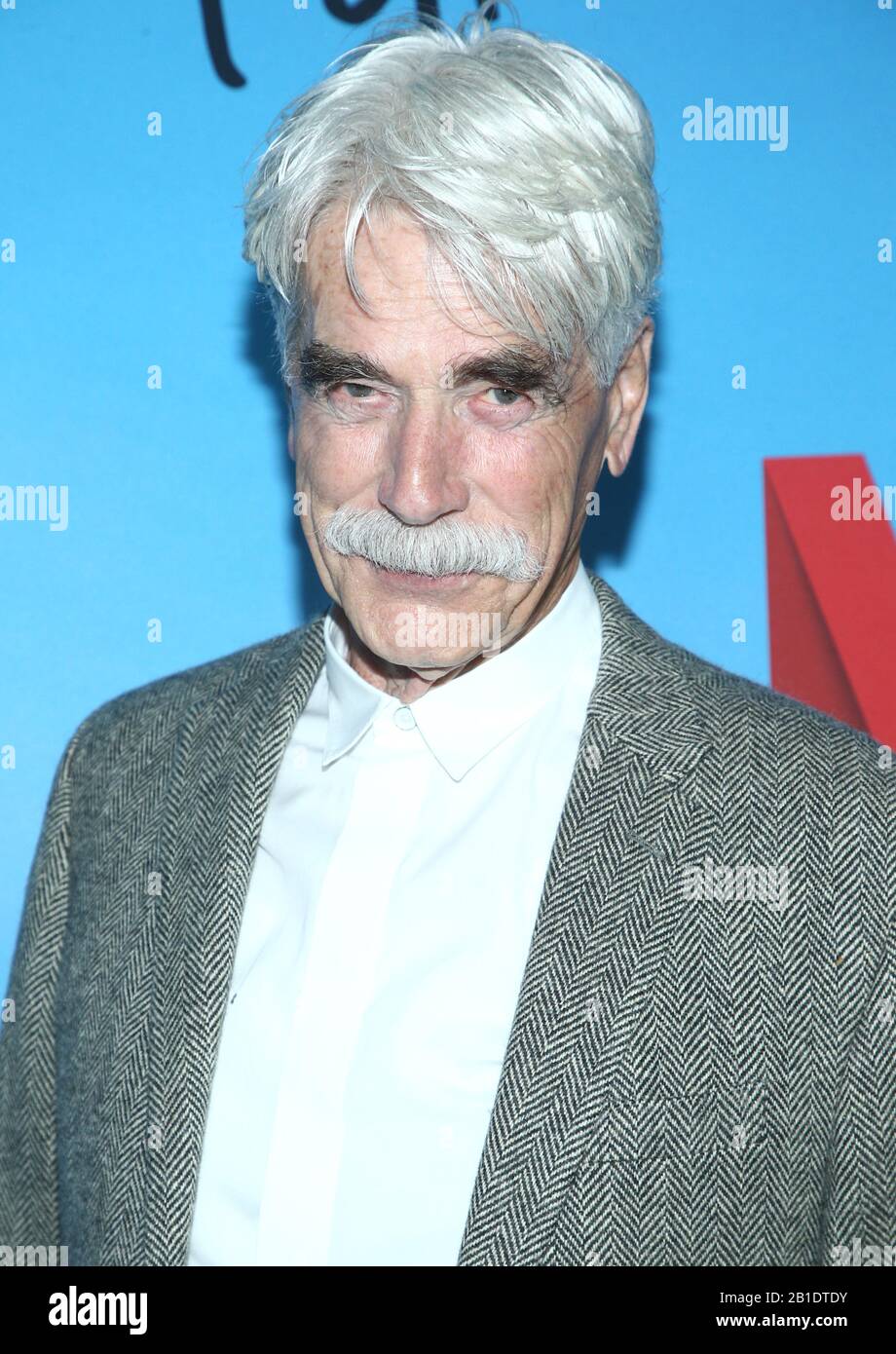 Hollywood, Ca. 24th Feb, 2020. Sam Elliott, at Netflix's All the Bright ...