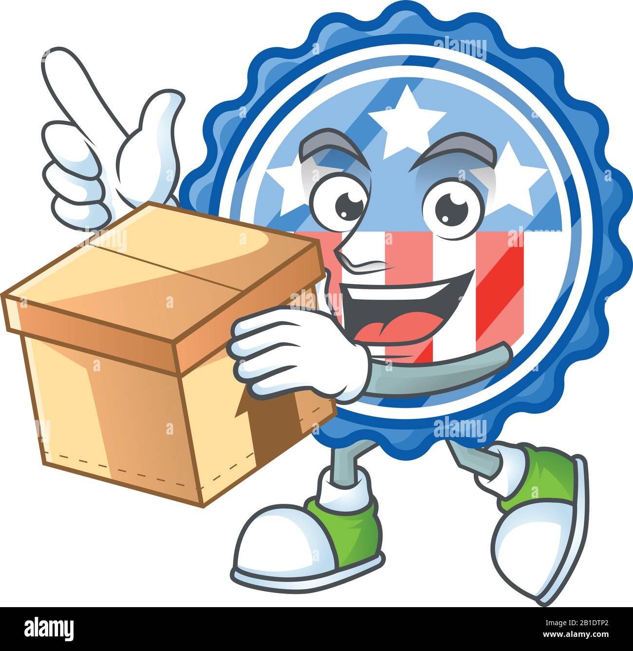 Cardboard badges hi-res stock photography and images - Alamy