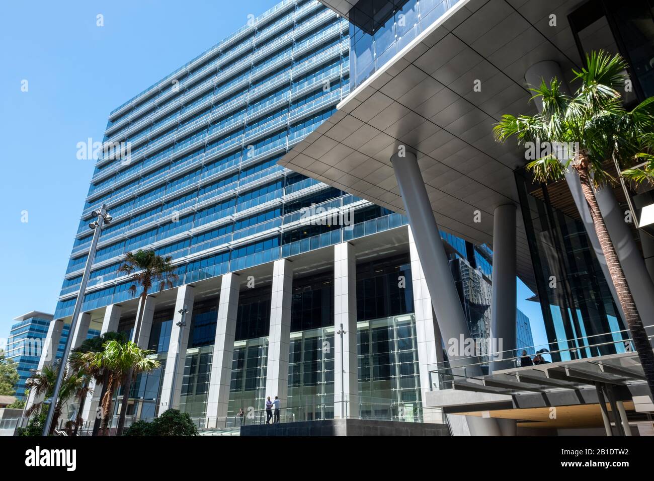 Parramatta Sydney, modern new office buildings in Parramatta Square ...