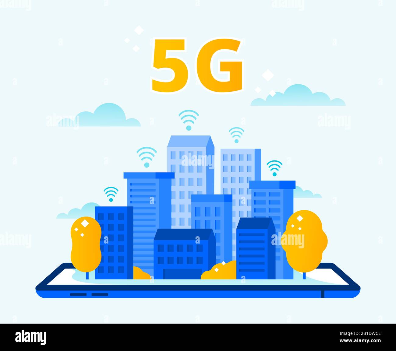 5g coverage Stock Vector Images - Alamy