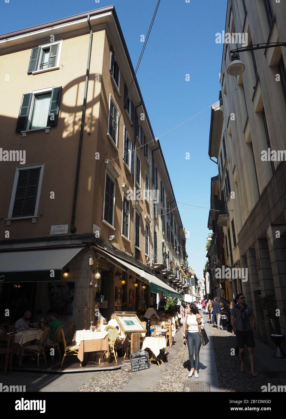 Europe, Italy, Lombardia , Milan, brera district Stock Photo - Alamy