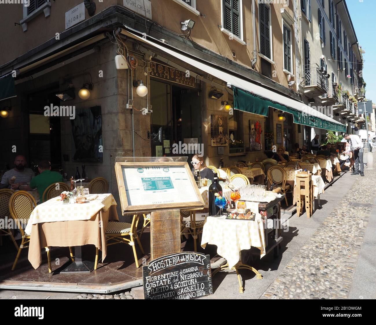 Brera milan street hi-res stock photography and images - Alamy