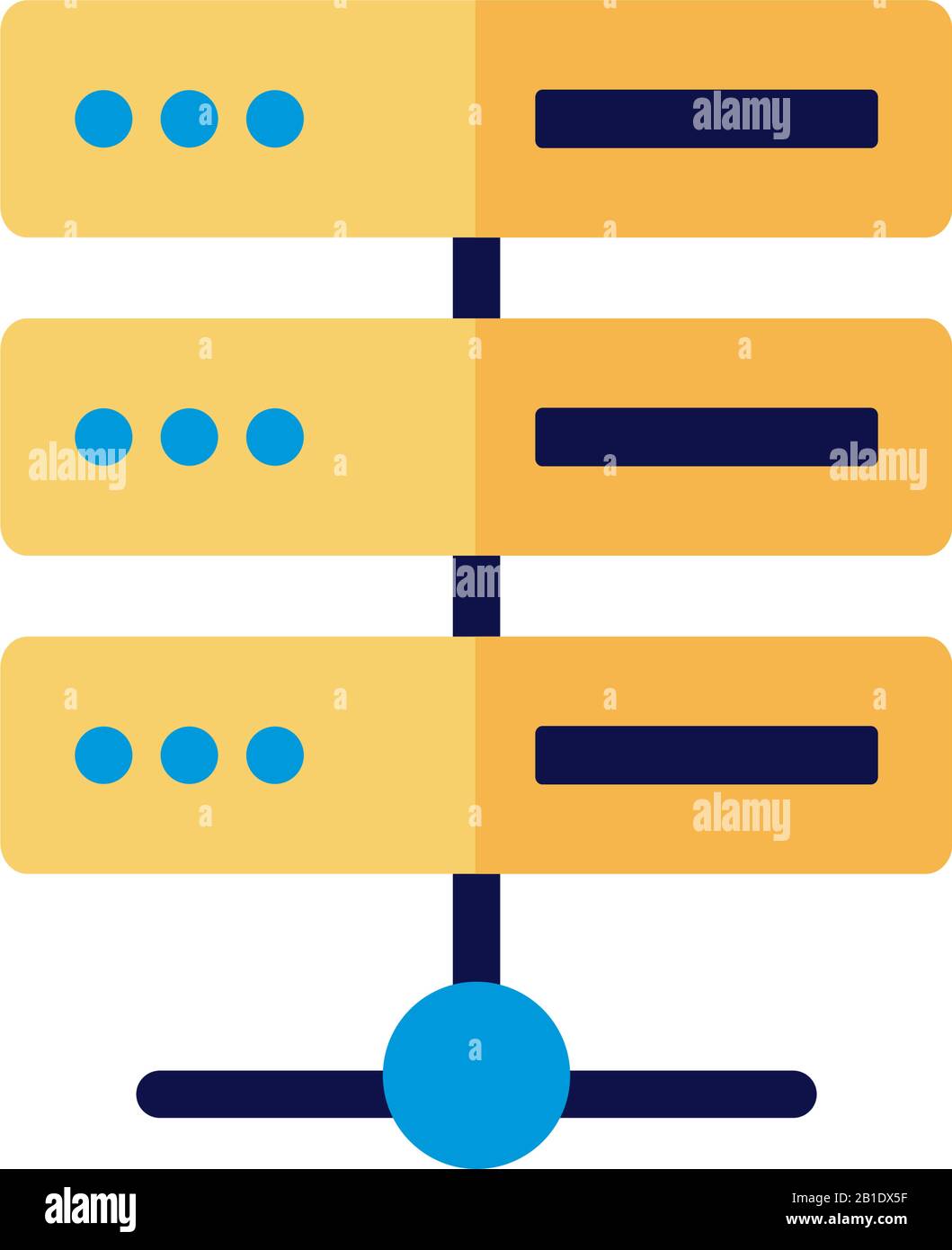 server data center flat style icon Stock Vector Image & Art - Alamy