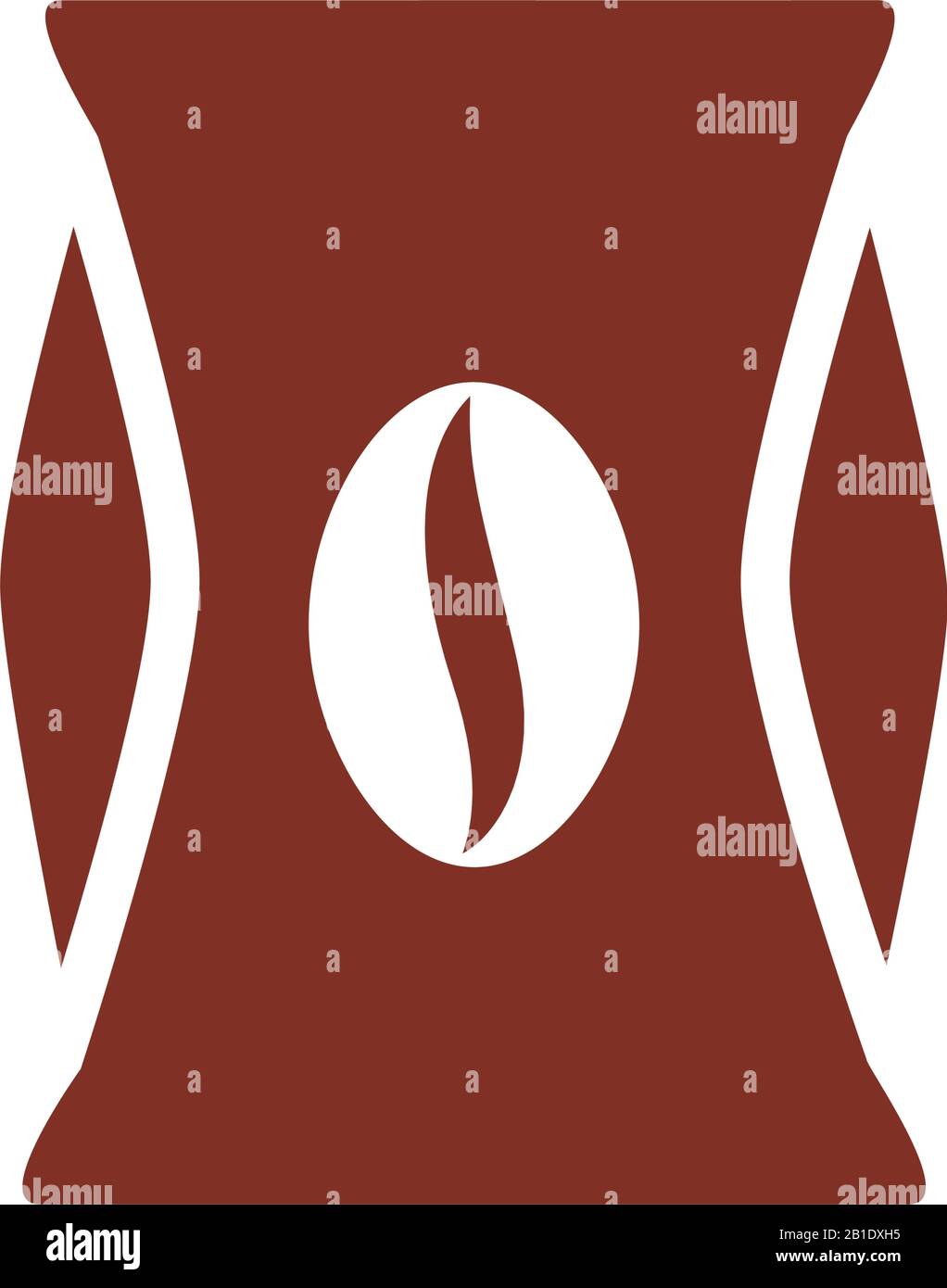 coffee sack product silhouette style icon Stock Vector Image & Art - Alamy