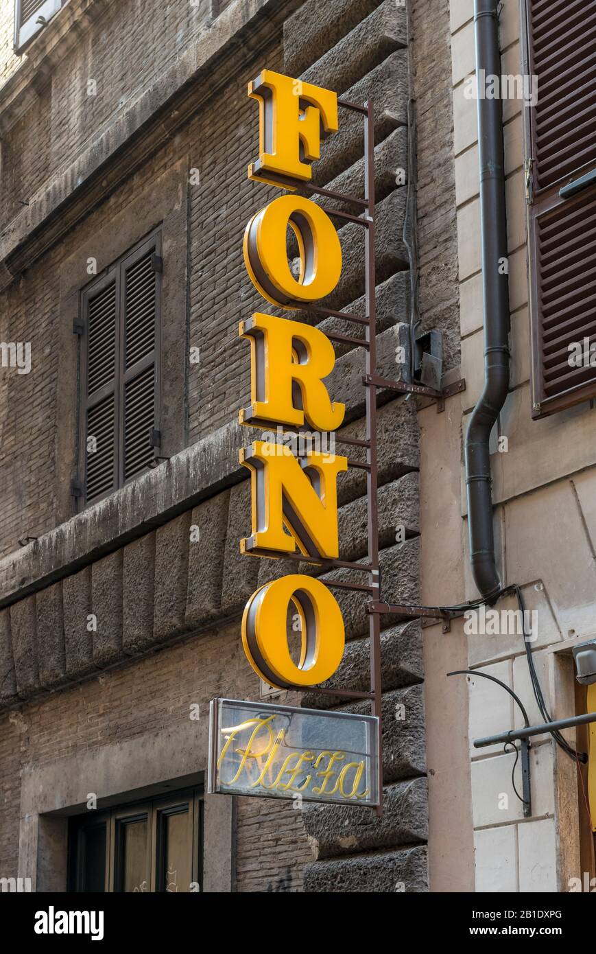 Rome sign hi-res stock photography and images - Alamy