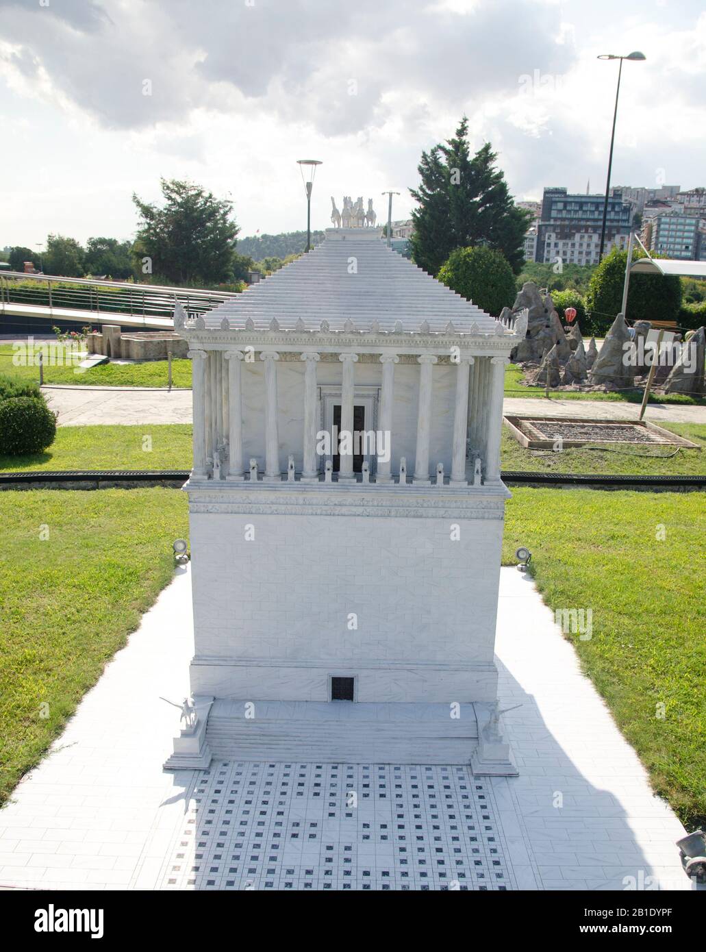 The Halikarnassos Mausoleum Stock Photo - Alamy