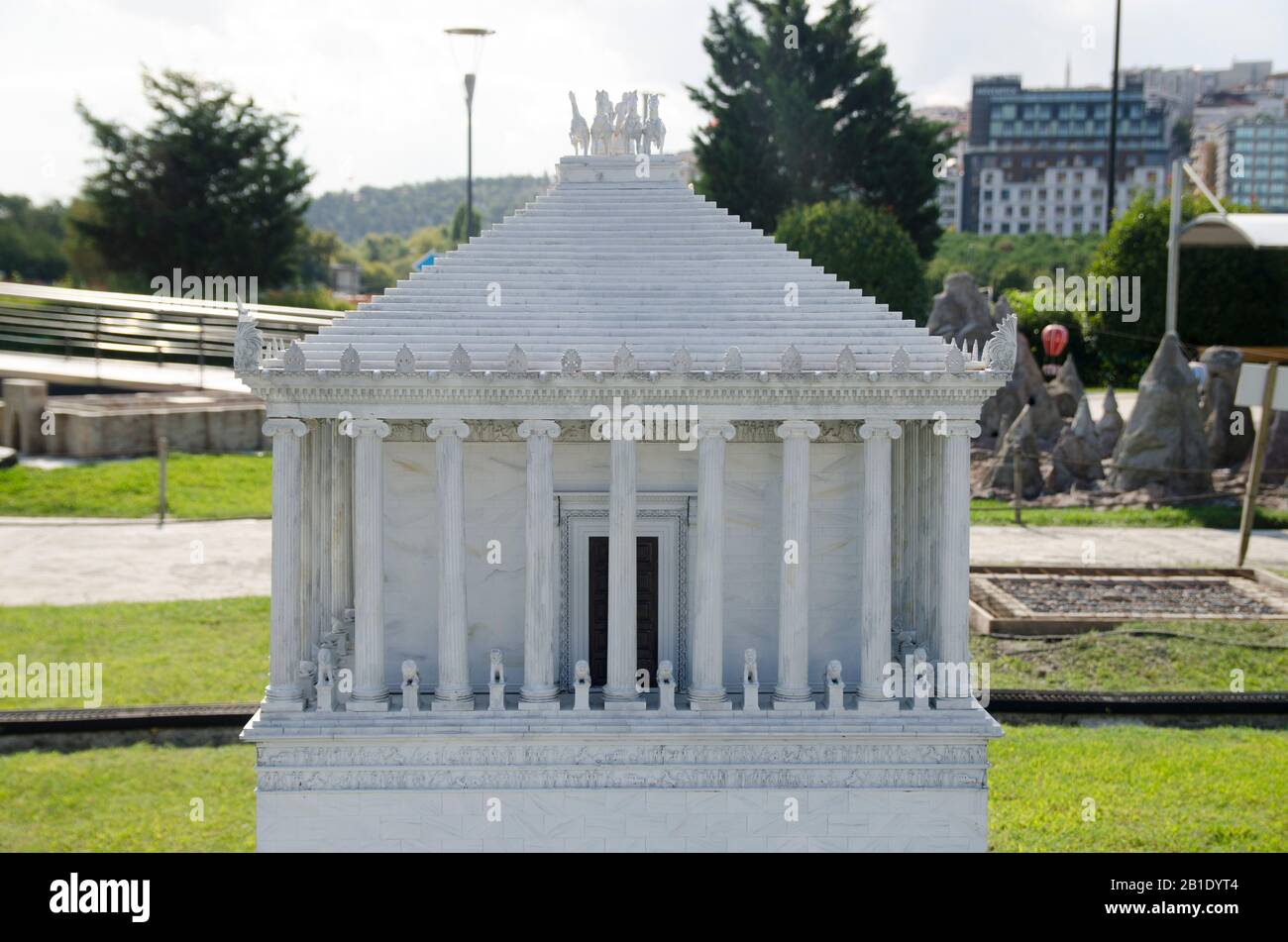 The Halikarnassos Mausoleum Stock Photo - Alamy