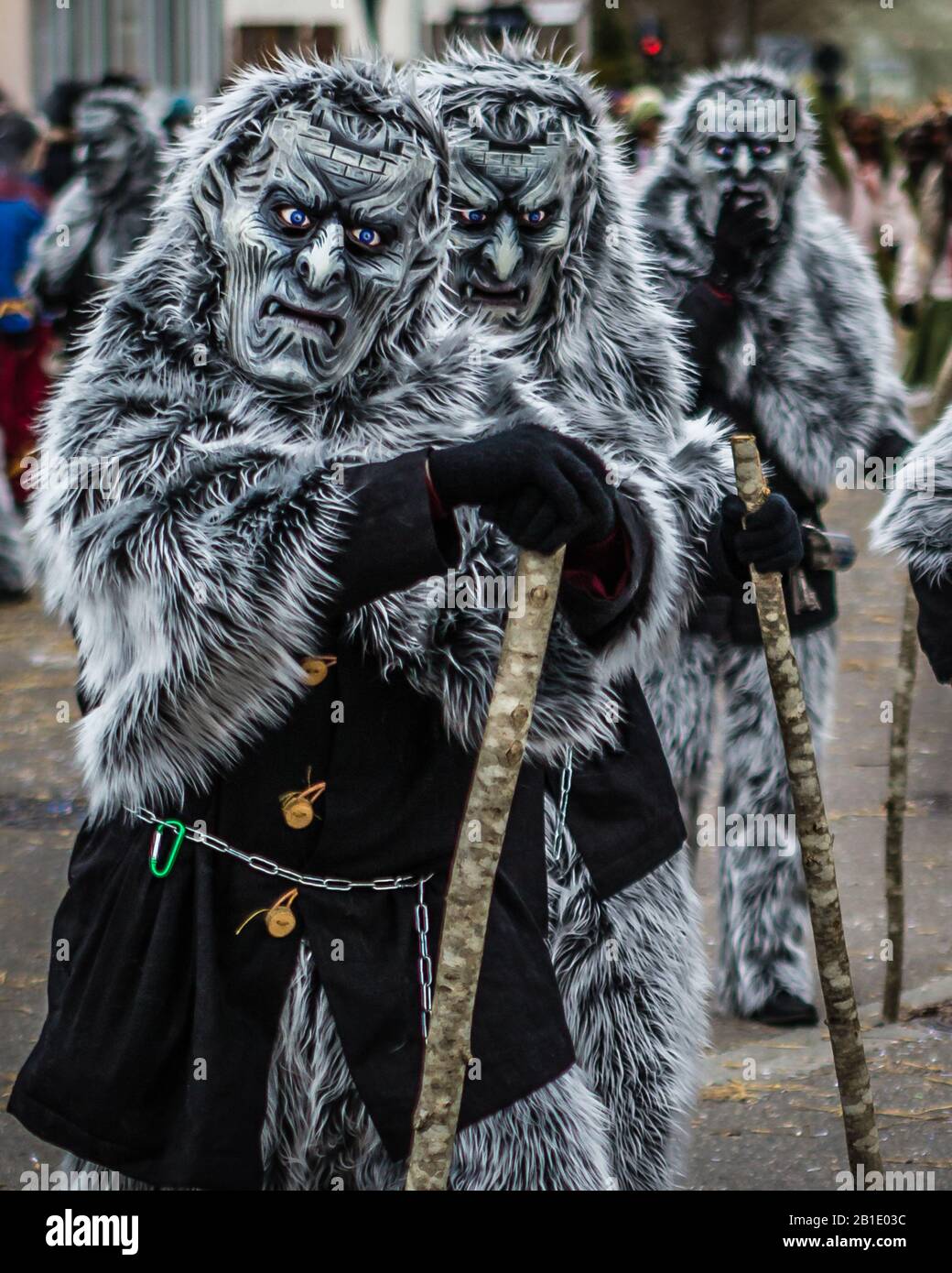 Carnival in germany traditional masks hi-res stock photography and ...