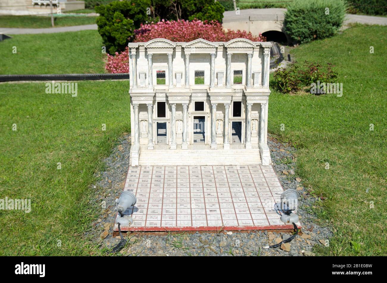 Famous facade celsus library hi-res stock photography and images - Alamy