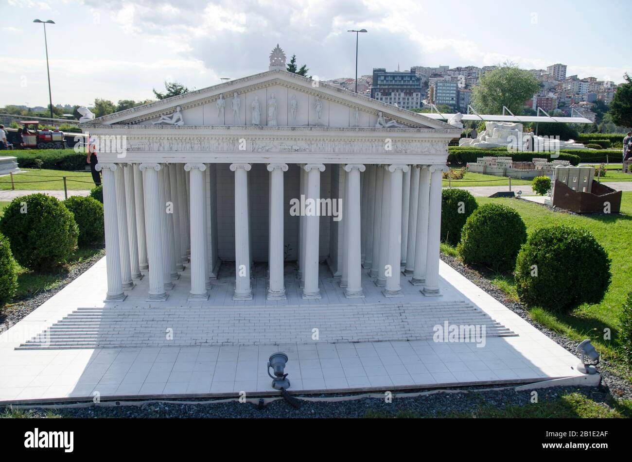 The Temple of Artemis Stock Photo - Alamy
