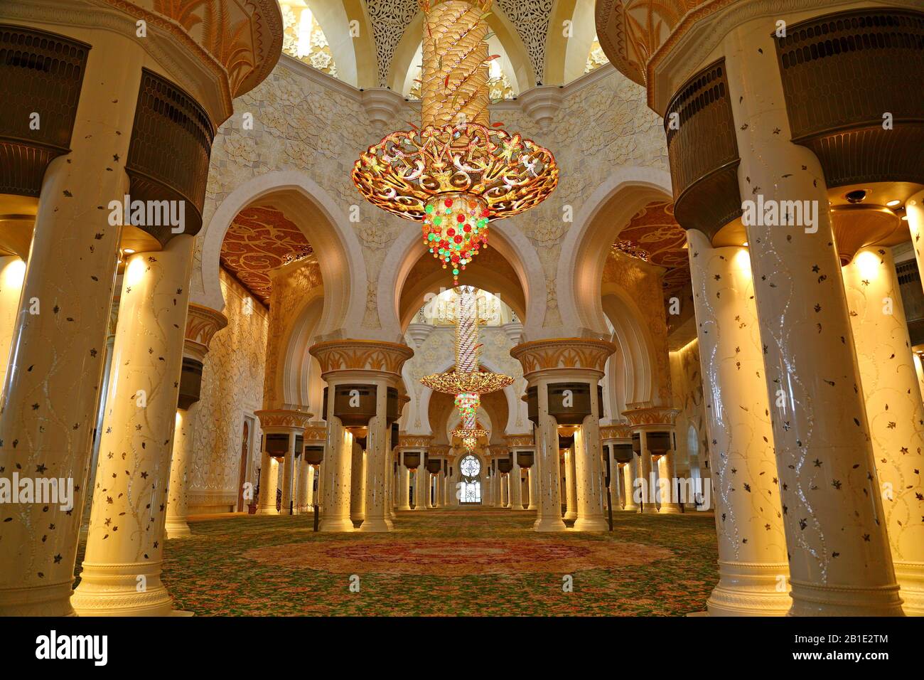 The Sheikh Zayed Grand Mosque Center SZGMC is the largest mosque in the ...