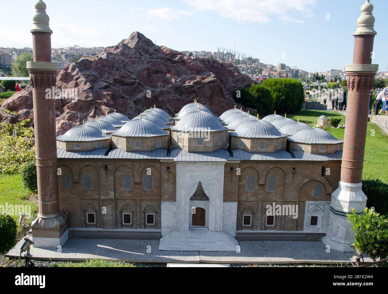 Inside grand mosque bursa mosque hi-res stock photography and images ...