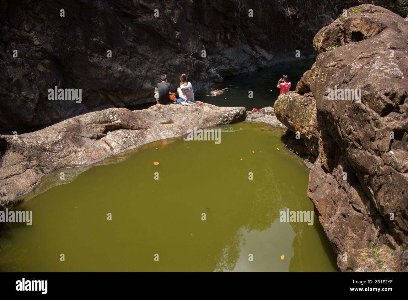 Asia, Thailand, Koh Chang Island, Klong Plu Waterfall Stock Photo - Alamy