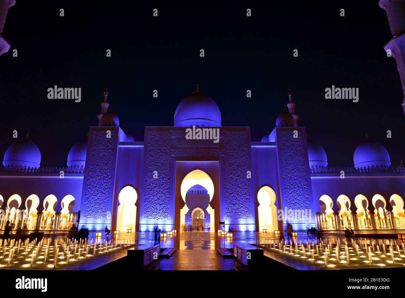 The Sheikh Zayed Grand Mosque Center SZGMC is the largest mosque in the ...