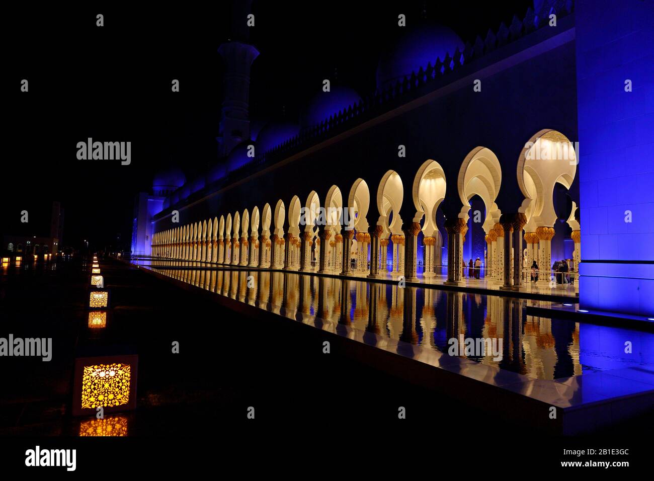 The Sheikh Zayed Grand Mosque Center SZGMC is the largest mosque in the ...