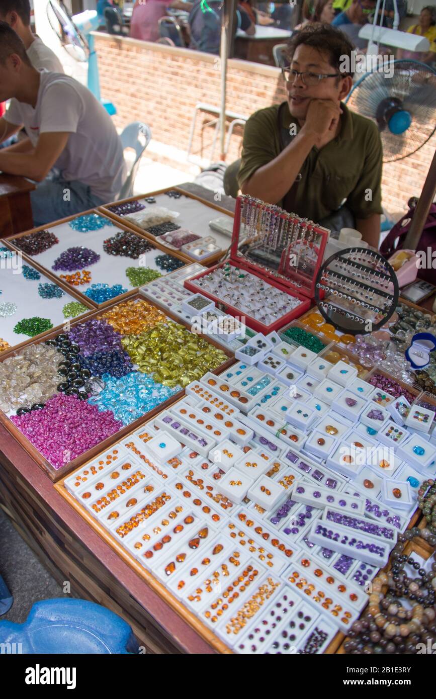 Asia, Thailand, Chanthaburi Gems Market Stock Photo - Alamy