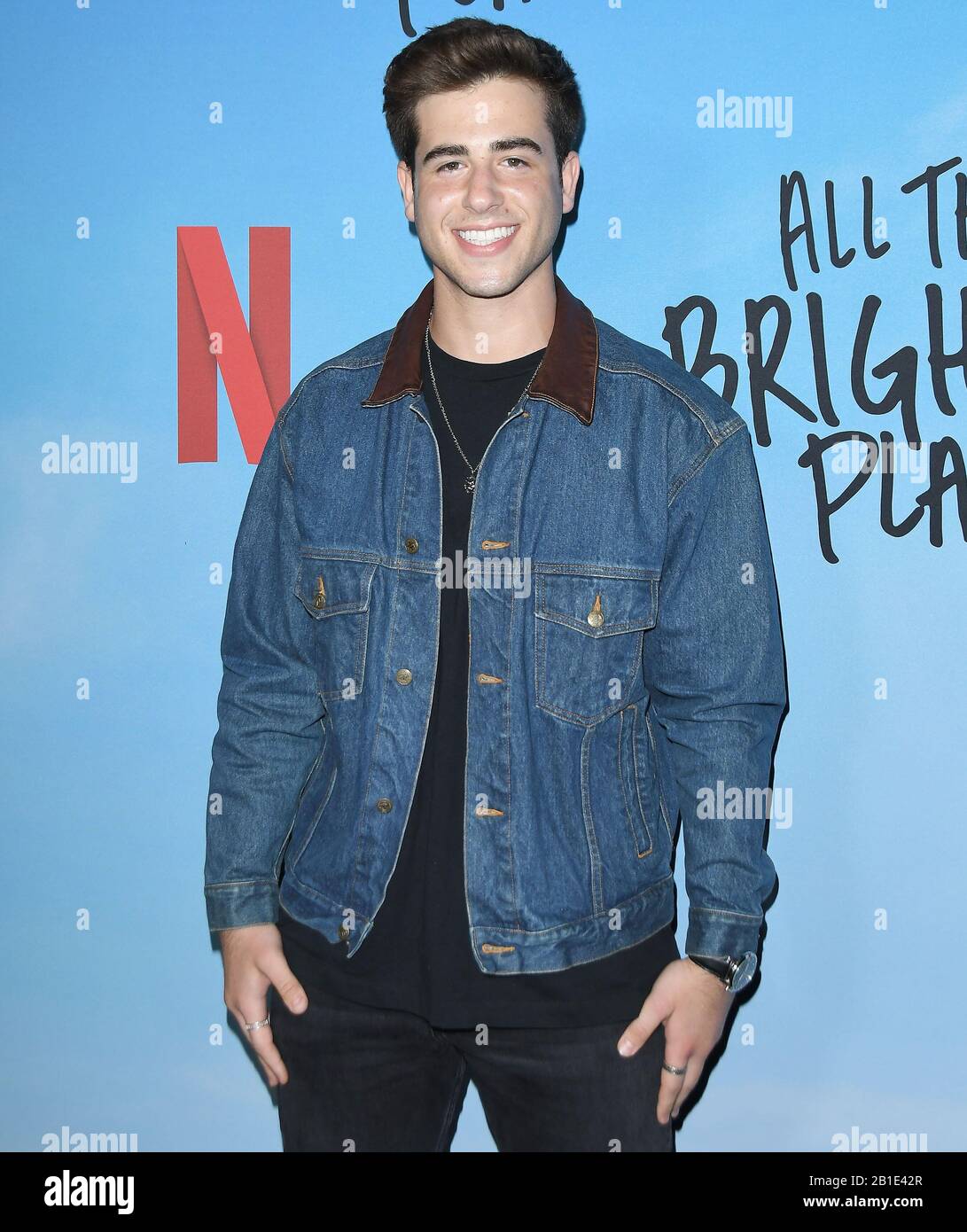 Adi Fishman arrives at the Netflix’s ALL THE BRIGHT PLACES Screening ...