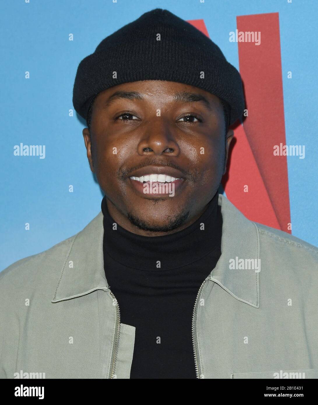 Denny Love arrives at the Netflix’s ALL THE BRIGHT PLACES Screening ...