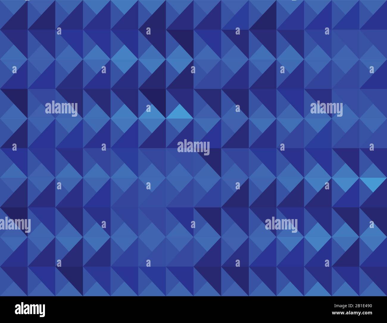 blue triangular pattern background. triangle with blue gradient texture ...