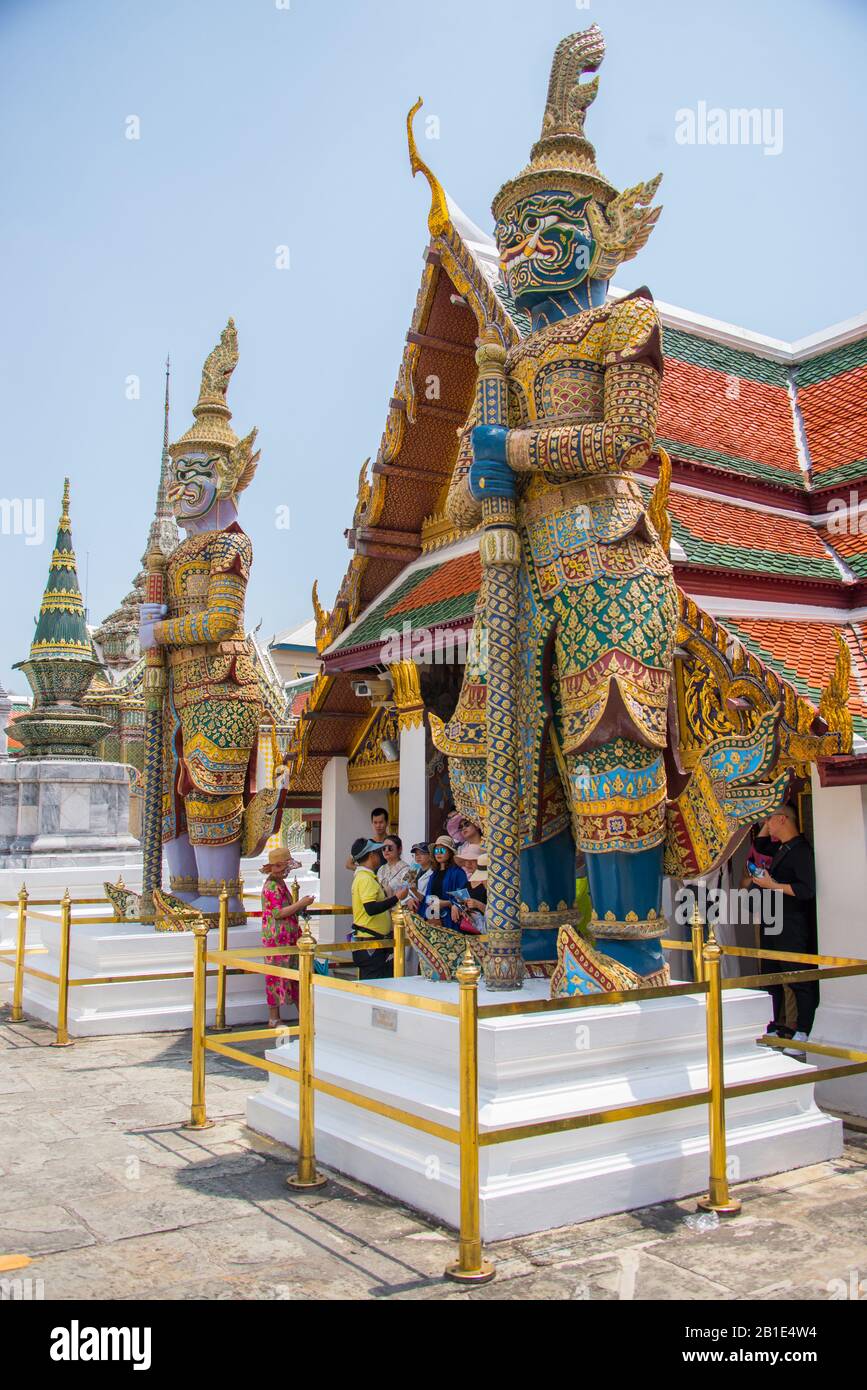 Asia, Thailand, Bangkok, Royal Grand Palace Stock Photo - Alamy