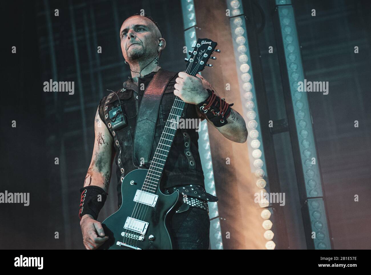 Horsens, Denmark. 25th, May 2017. Rammstein, the German industrial ...