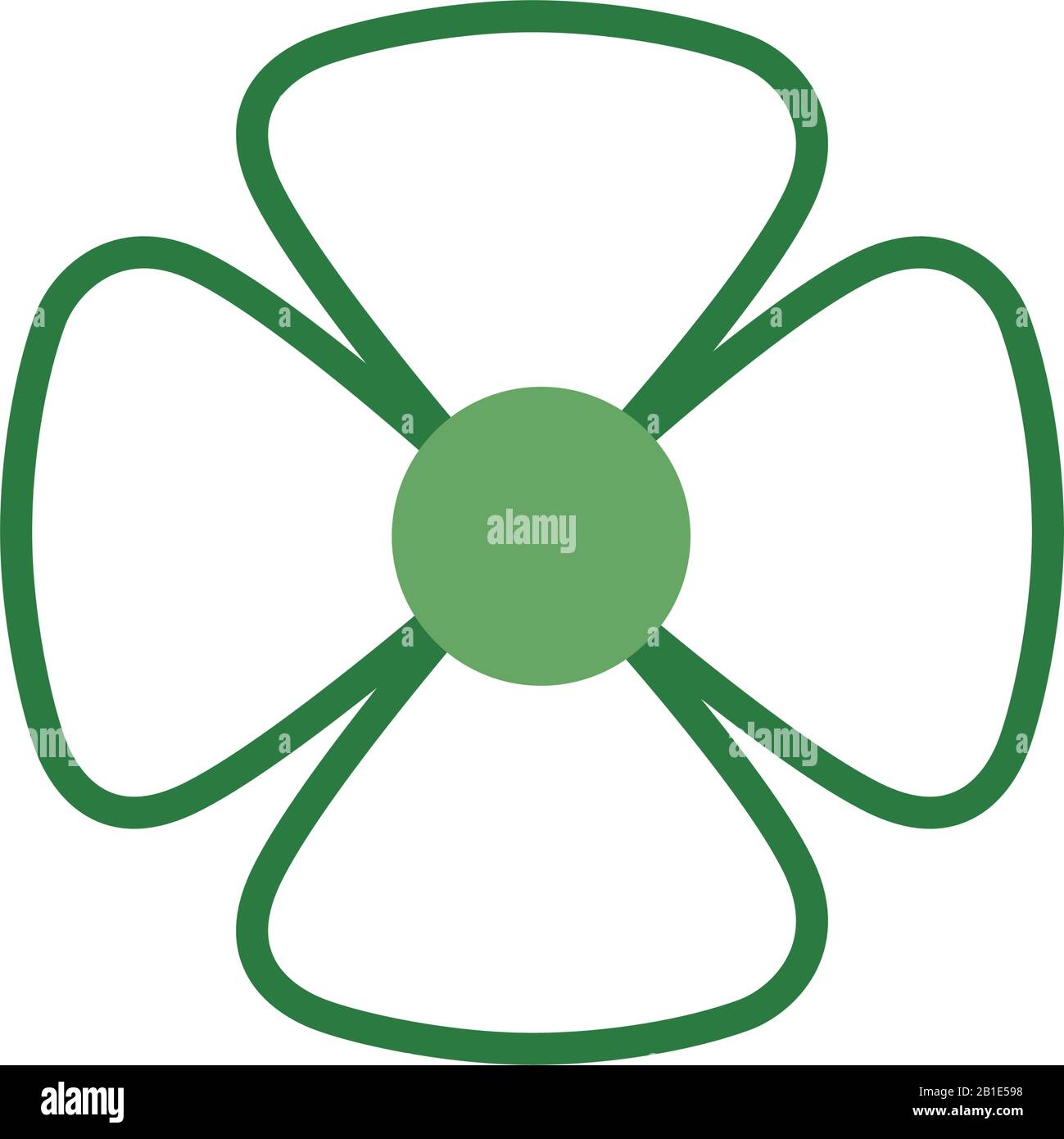 Half petals Stock Vector Images - Alamy