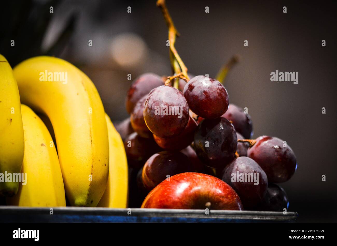 fresh fruits close up within the spanish market Stock Photo - Alamy