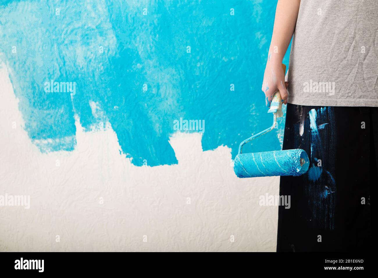 Unfinished Wall Painting