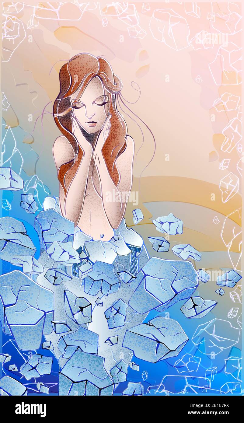 Fat lady statue Stock Vector Images - Alamy