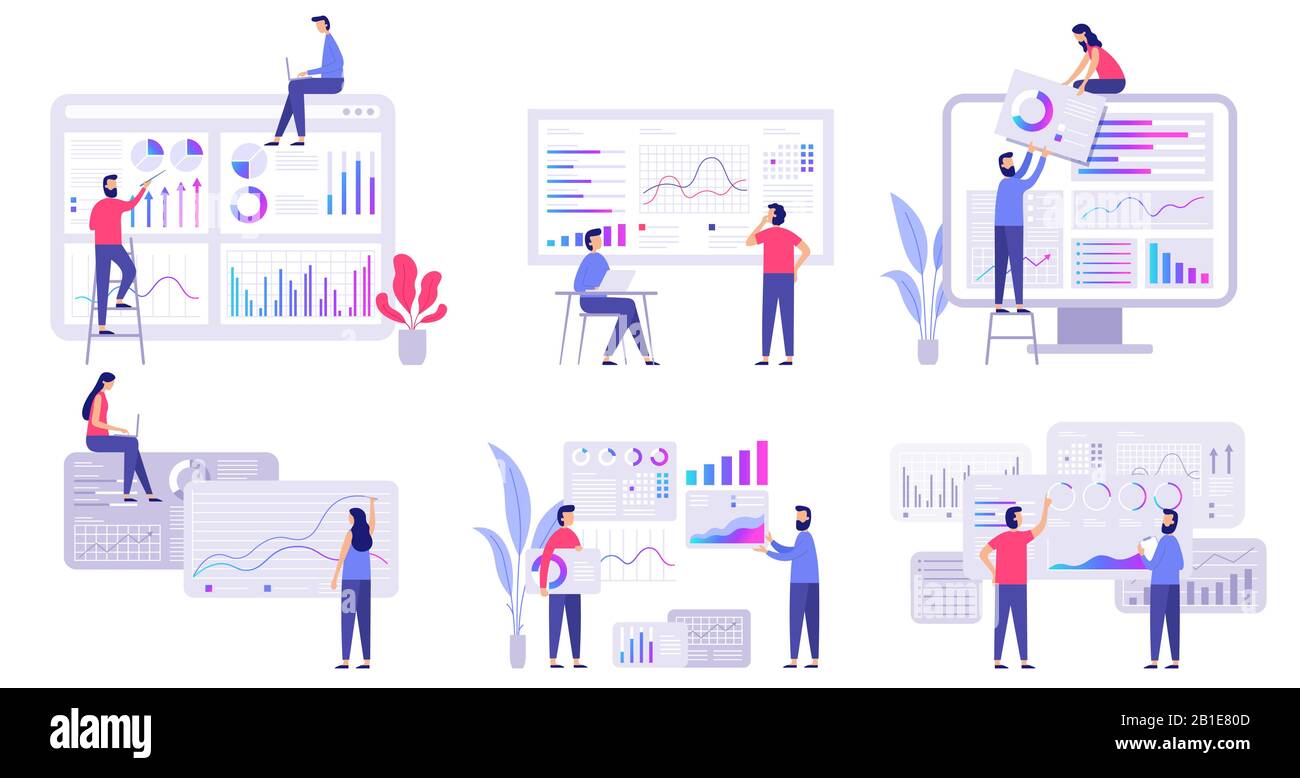 Market forecast. Trends analytics, business marketing strategy and ...