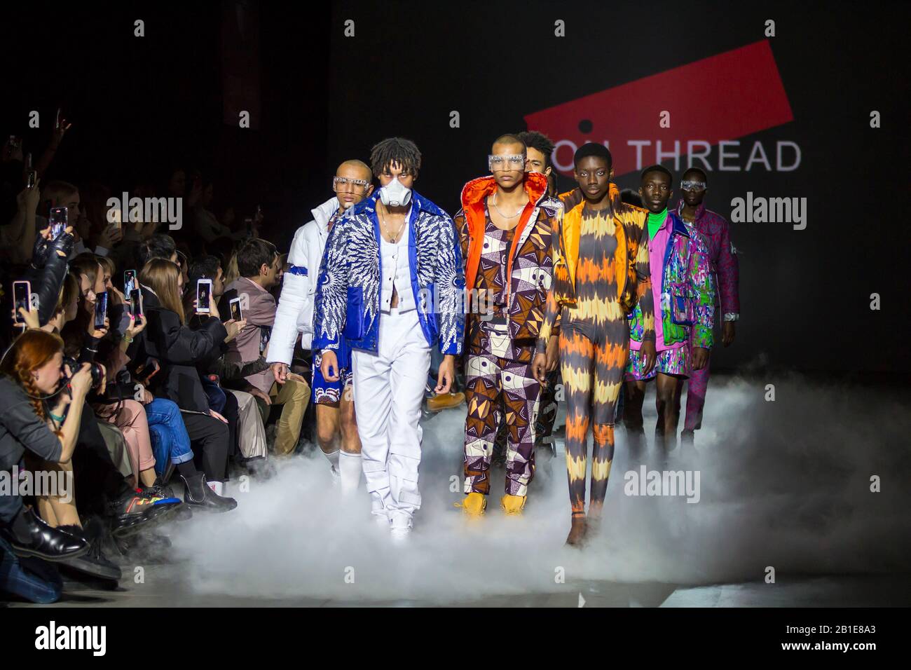 Black man runway model hi-res stock photography and images - Alamy