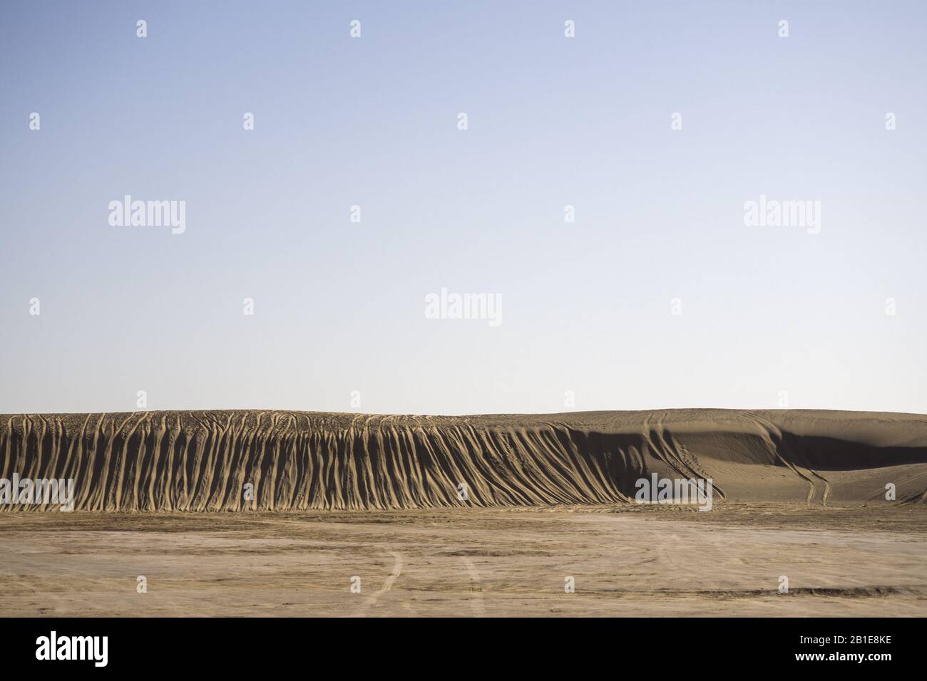 Sahara desert - full of sand with sunlight Stock Photo - Alamy