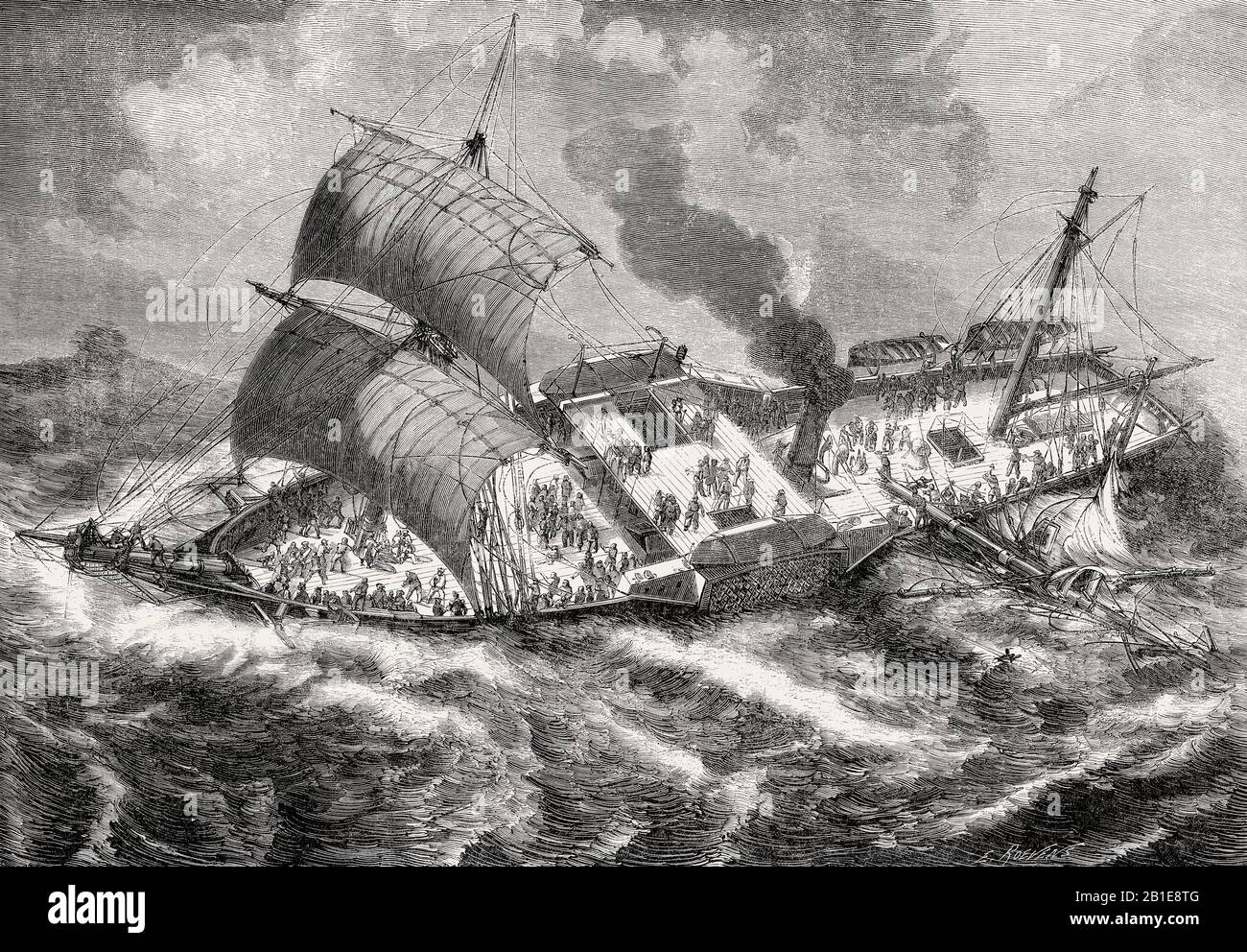 19th century ships hi-res stock photography and images - Alamy