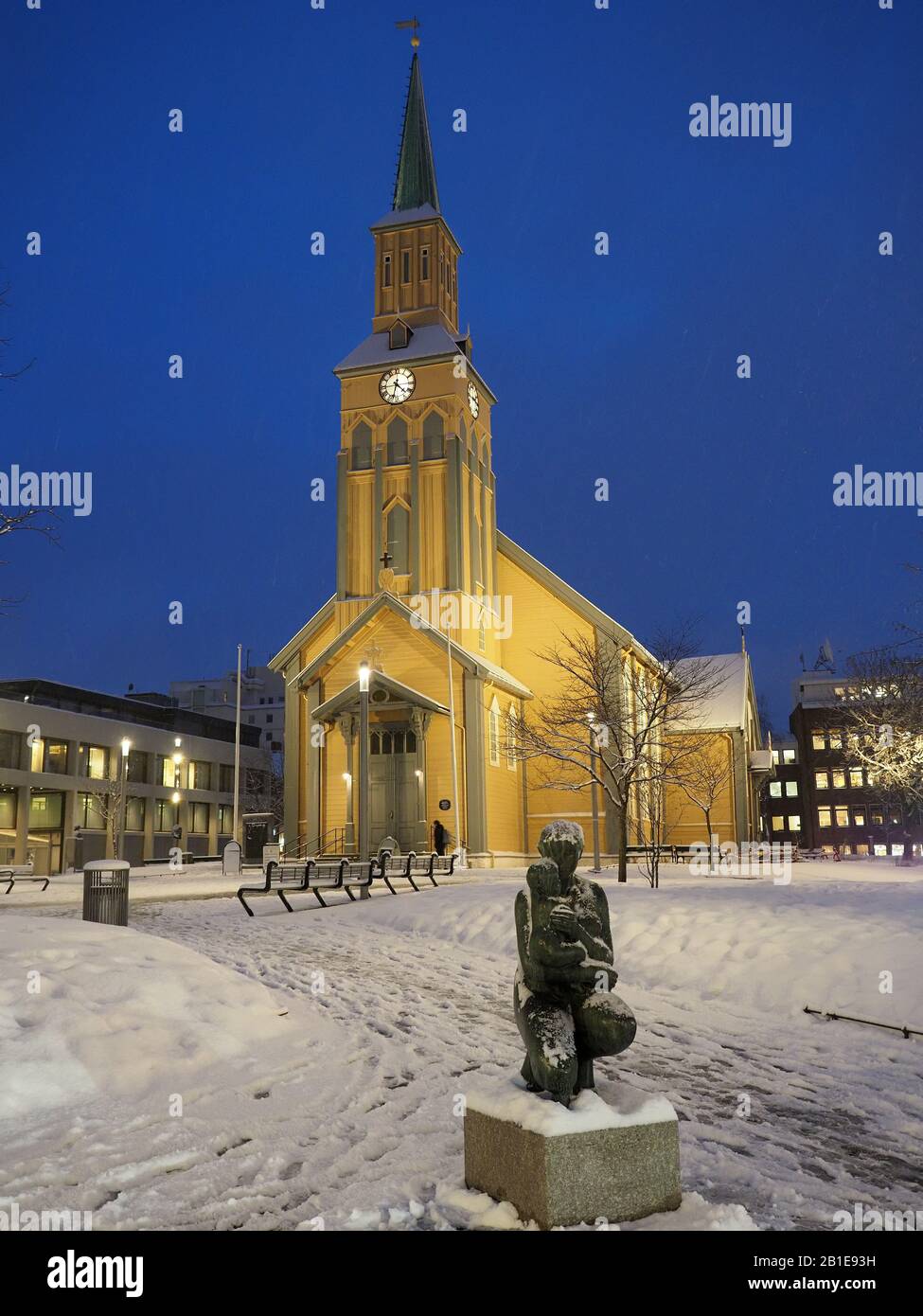 Tromso churches hi-res stock photography and images - Alamy