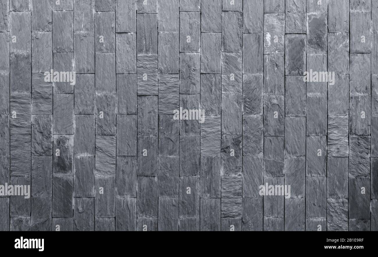 Stone cladding texture background. Gray stone wall. Stone brick for ...