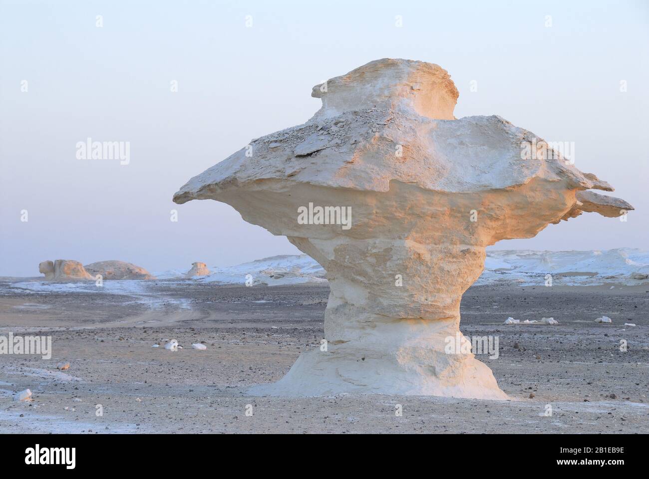 rock formations of the White Desert, Egypt, White Desert National Park ...