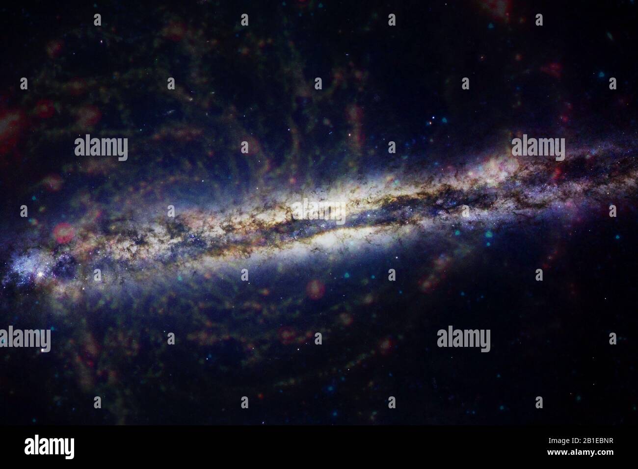 Infinite space with nebulae and stars. Elements of this image furnished ...