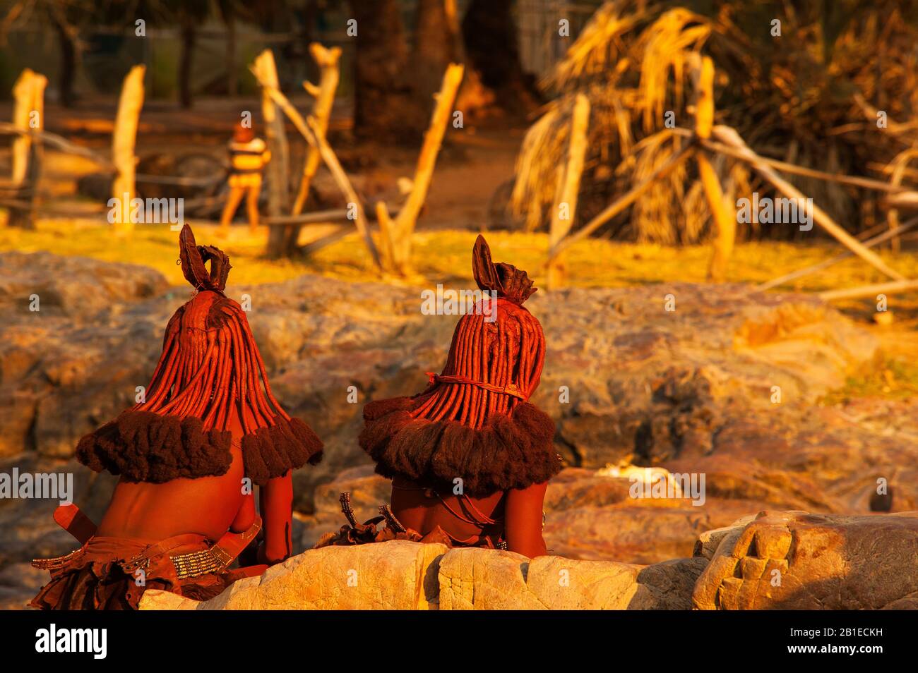 Himba hairstyle hi-res stock photography and images - Alamy