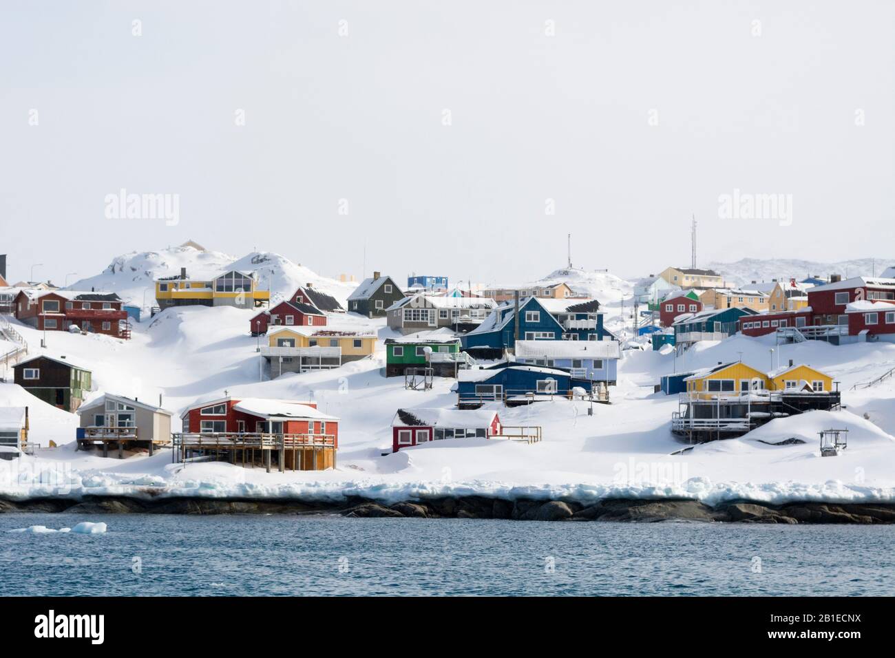 Ilulissat, Disko bay, Greenland Stock Photo - Alamy