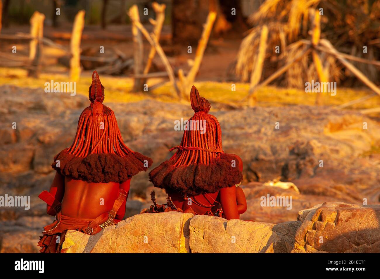 Himba hairstyle hi-res stock photography and images - Alamy