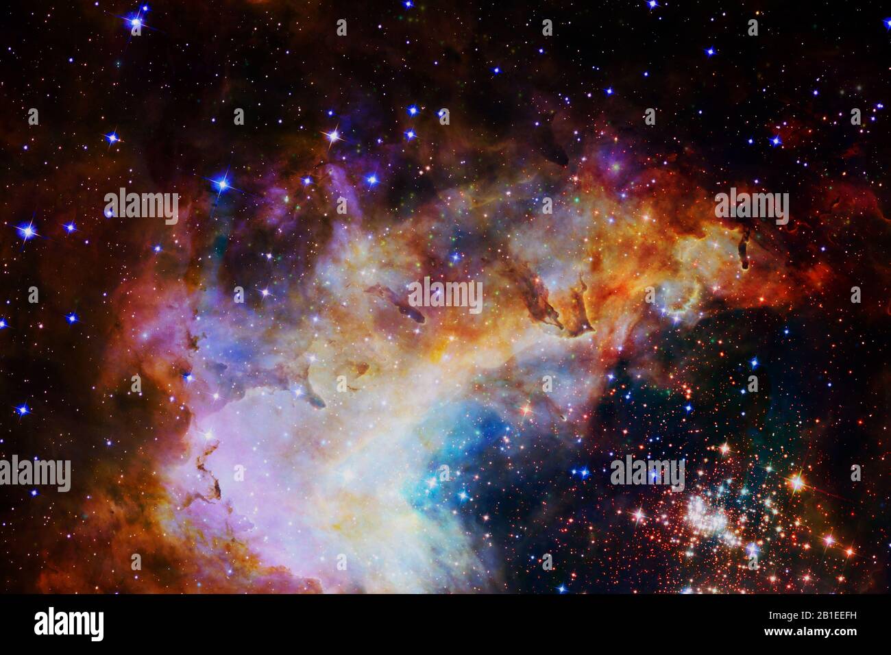 Astrophotography outerspace scorpio starfield hi-res stock photography ...