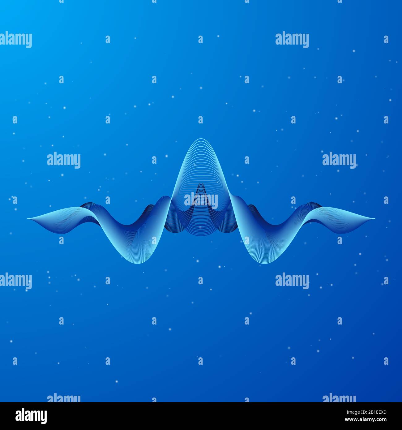 wave of sound. vector illistration Stock Vector Image & Art - Alamy