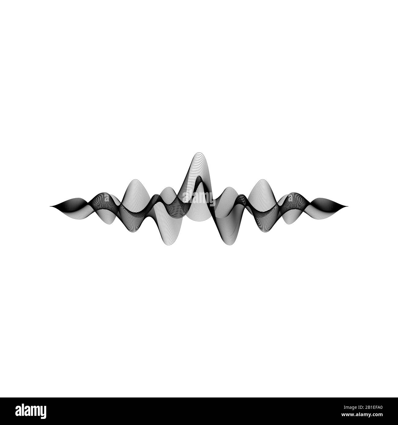wave of sound. vector illistration Stock Vector Image & Art - Alamy