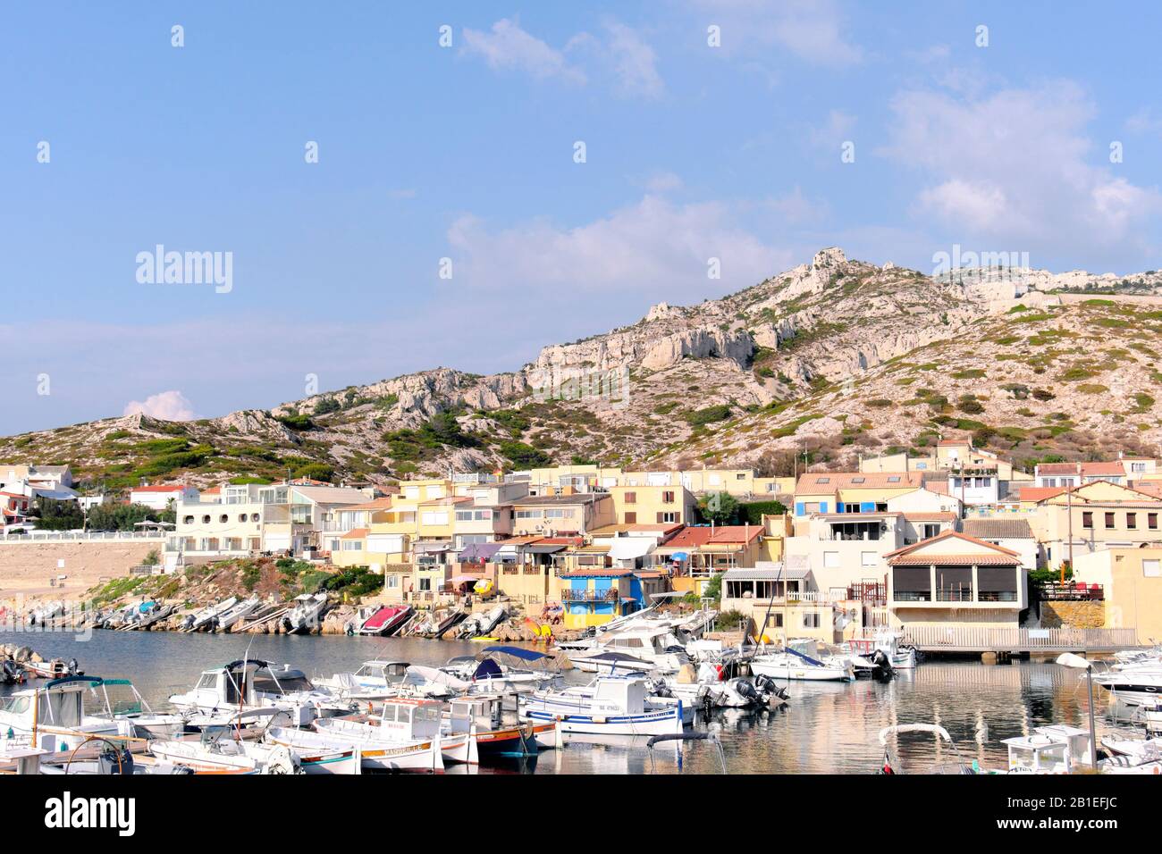 Calanques, Les Goudes, district of Marseille located in the 8th ...