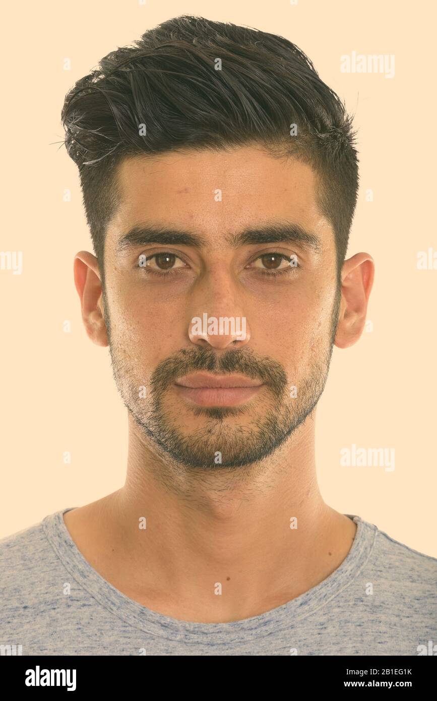 Young iranian man face hi-res stock photography and images - Alamy