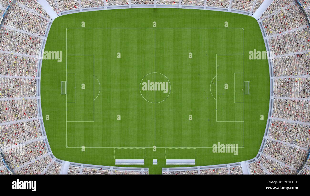 Big crowd football soccer fans hi-res stock photography and images - Alamy