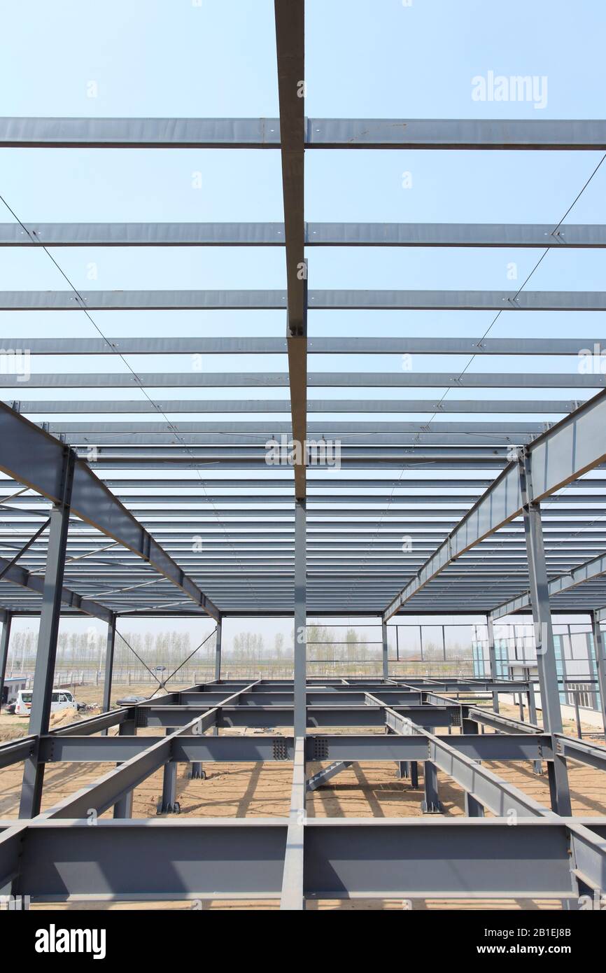 The steel structure Stock Photo - Alamy