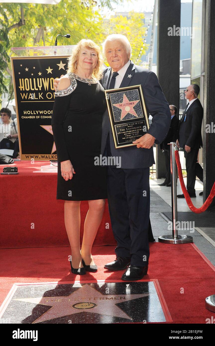 Los Angeles, CA. 24th Feb, 2020. Tony Butala at the induction ceremony ...