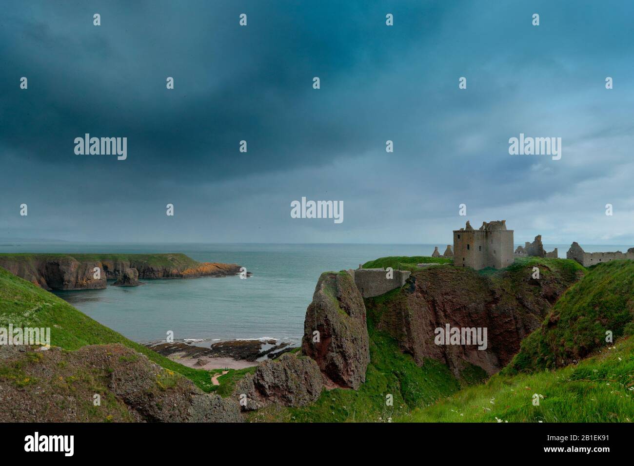 Dunnottar Castle, Scotland Stock Photo - Alamy